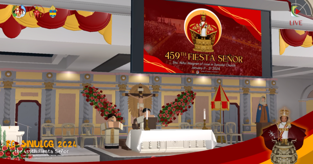 Virtual Cebu: Catholic youths bring Sinulog to life through Roblox